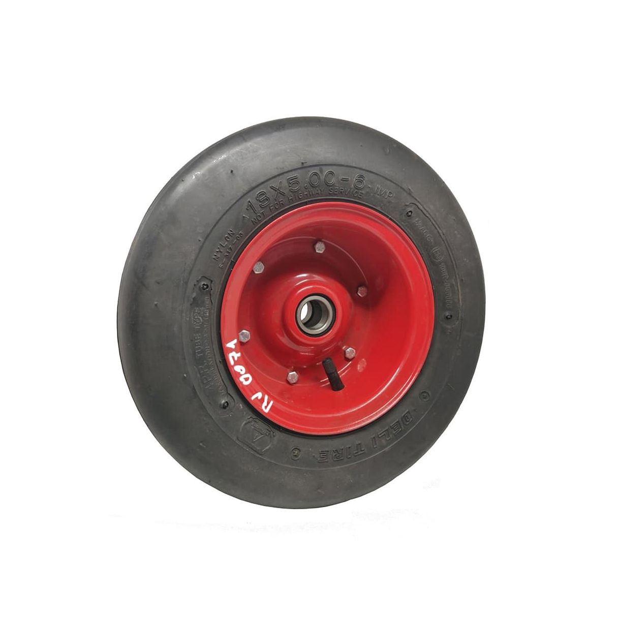 RUOTA PNEUMATICA 13X500-6 DM. MM. 300 CON SPALLA DA MM. 100. SU ...